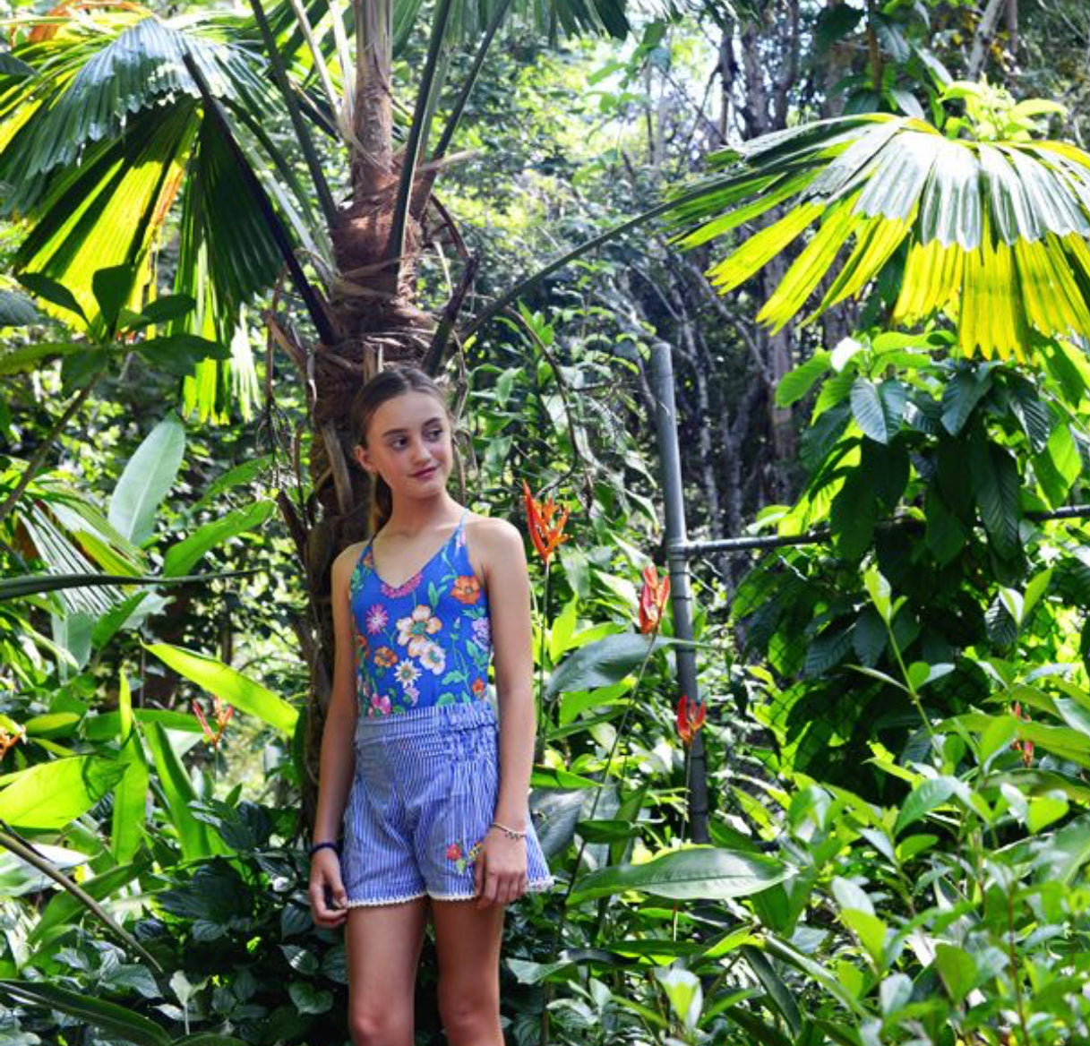 Honey Leotard Azure Fiore (Girls)– Coco and Ginger